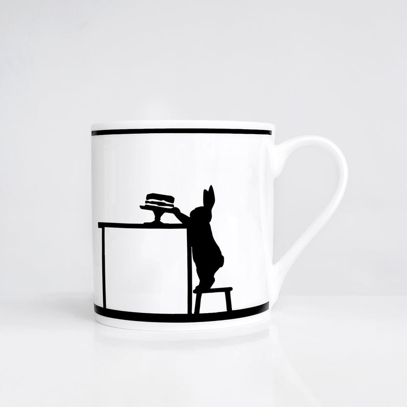 Rabbit Mugs | Hand Decorated Fine China Mugs | HAM