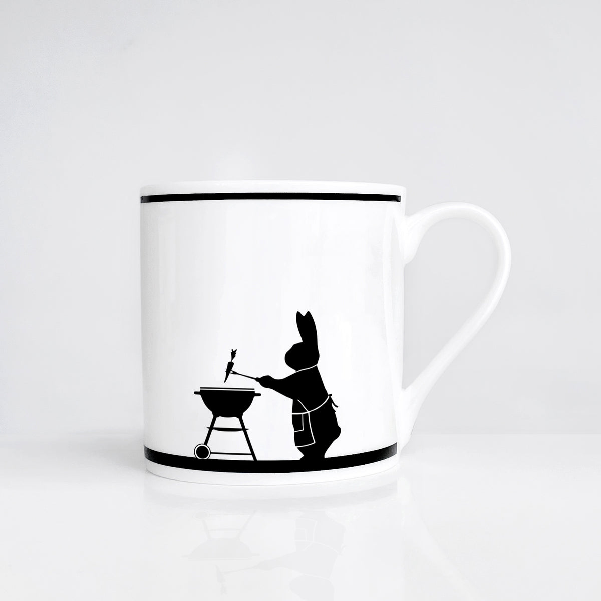 Rabbit Mugs | Hand Decorated Fine China Mugs | HAM