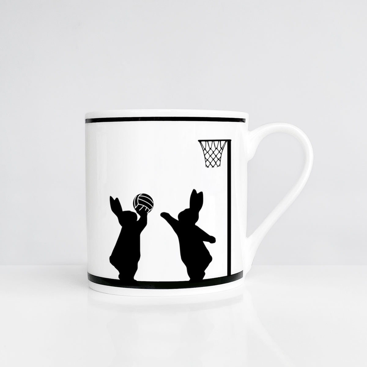 Rabbit Mugs | Hand Decorated Fine China Mugs | HAM