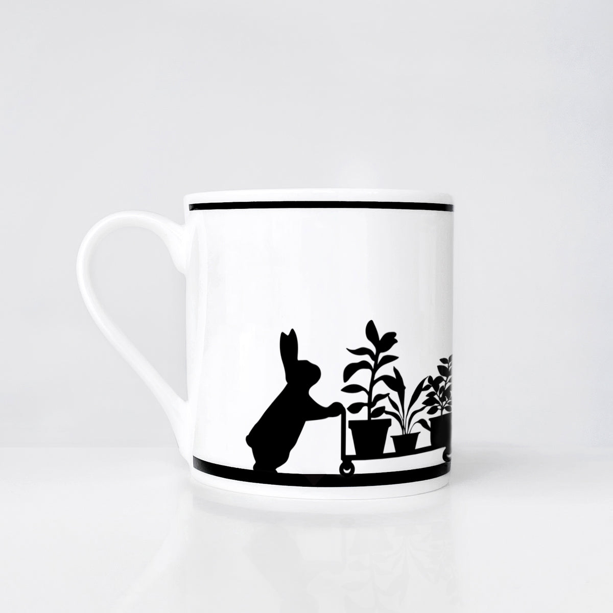 Rabbit Mugs | Hand Decorated Fine China Mugs | HAM
