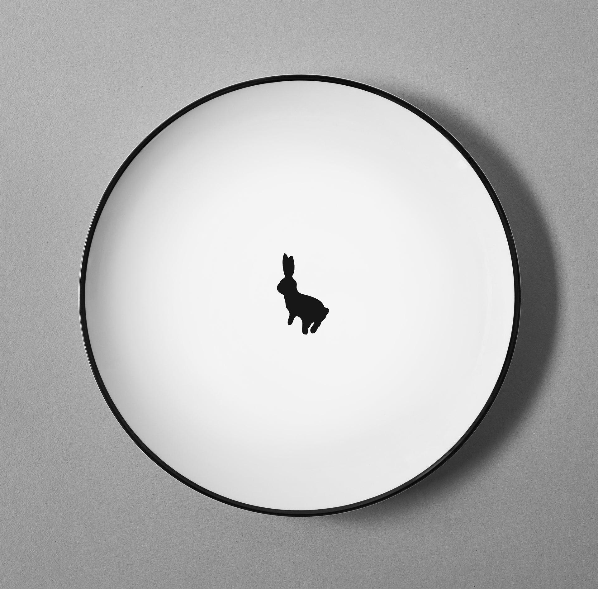 Rabbit Plates | Hand Decorated Fine China Plates | HAM