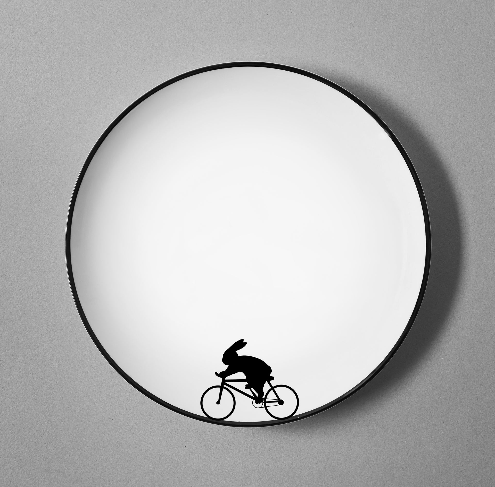 Rabbit Plates | Hand Decorated Fine China Plates | HAM