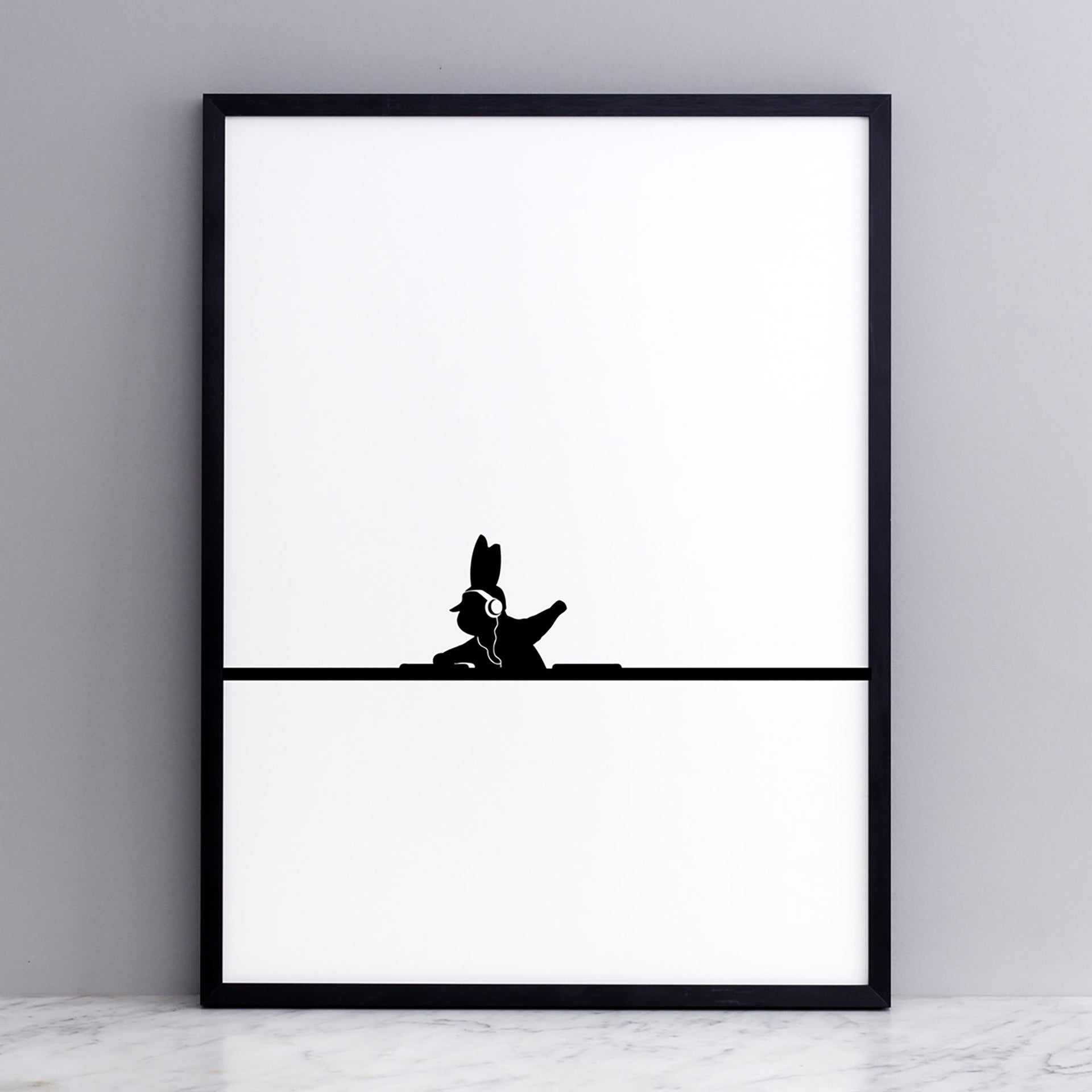 Rabbit Prints | Rabbit Wall Art on Handmade Screen Prints | HAM