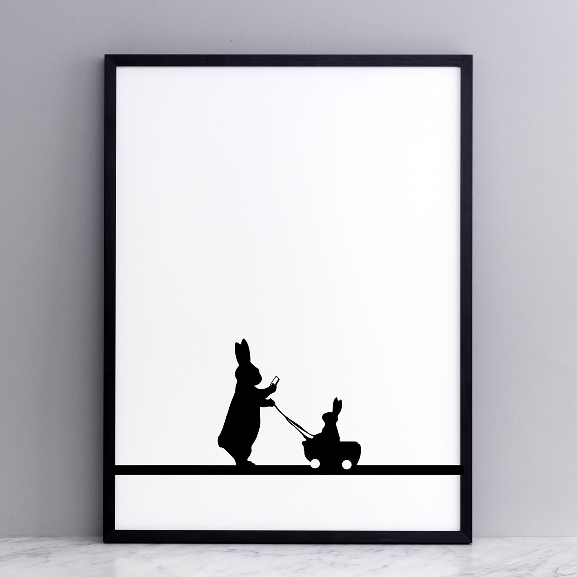 Rabbit Prints | Rabbit Wall Art on Handmade Screen Prints | HAM – Page 2