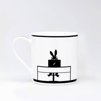 Rabbit Mugs | Hand Decorated Fine China Mugs | HAM