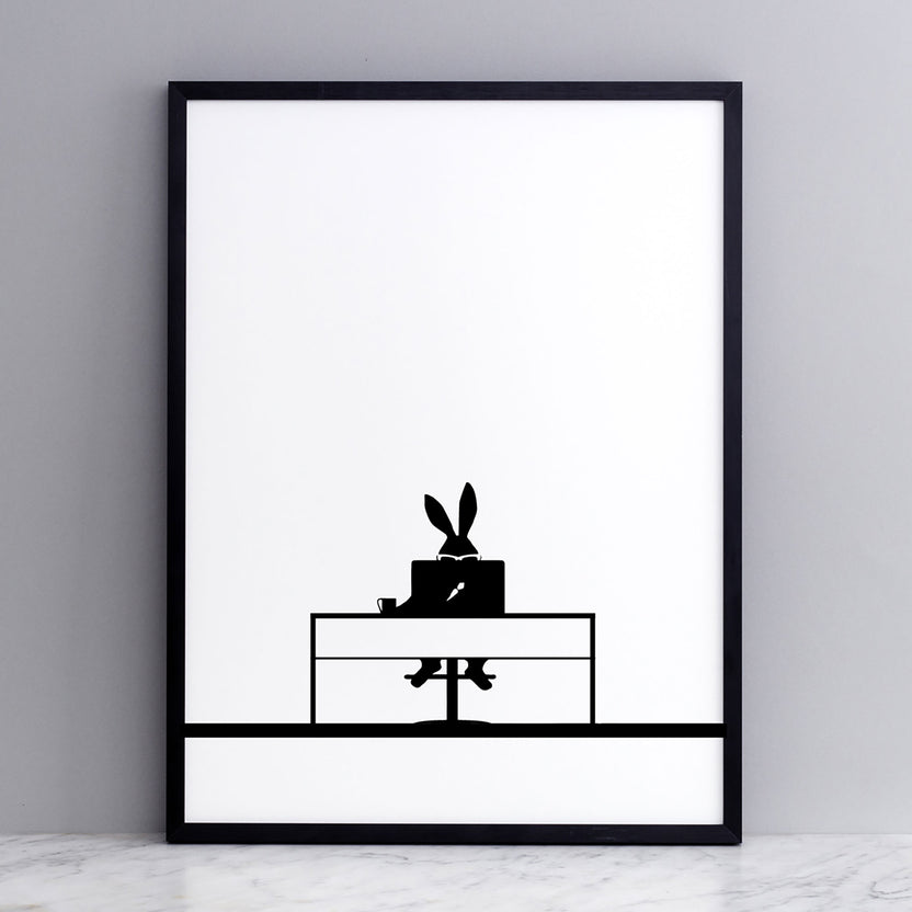 Rabbit Prints | Rabbit Wall Art on Handmade Screen Prints | HAM