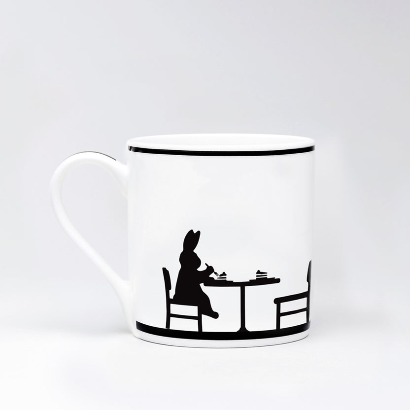 Rabbit Mugs | Hand Decorated Fine China Mugs | HAM